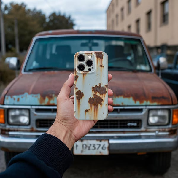 🔥2025 NEW ARRIVAL 🔩Vintage Rust Hard Case For iPhone – hotopmall